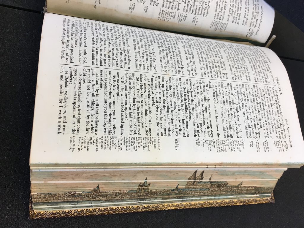 Notes on a well traveled Scottish Bible – The Bible as Book: