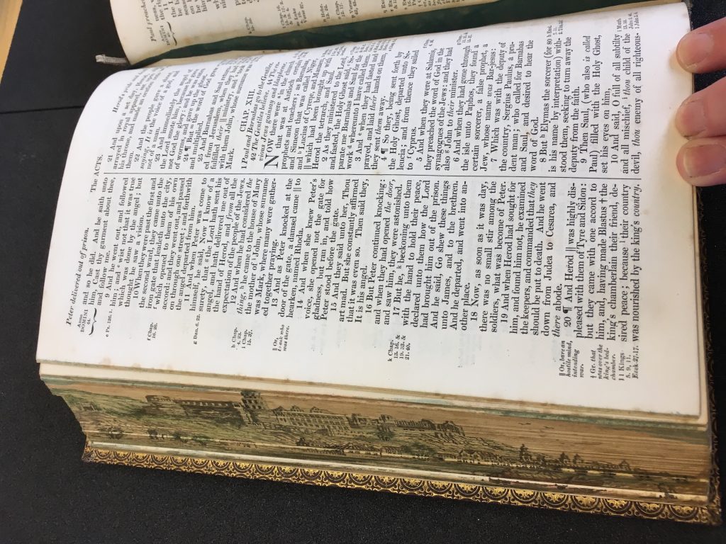 Notes on a well traveled Scottish Bible – The Bible as Book: